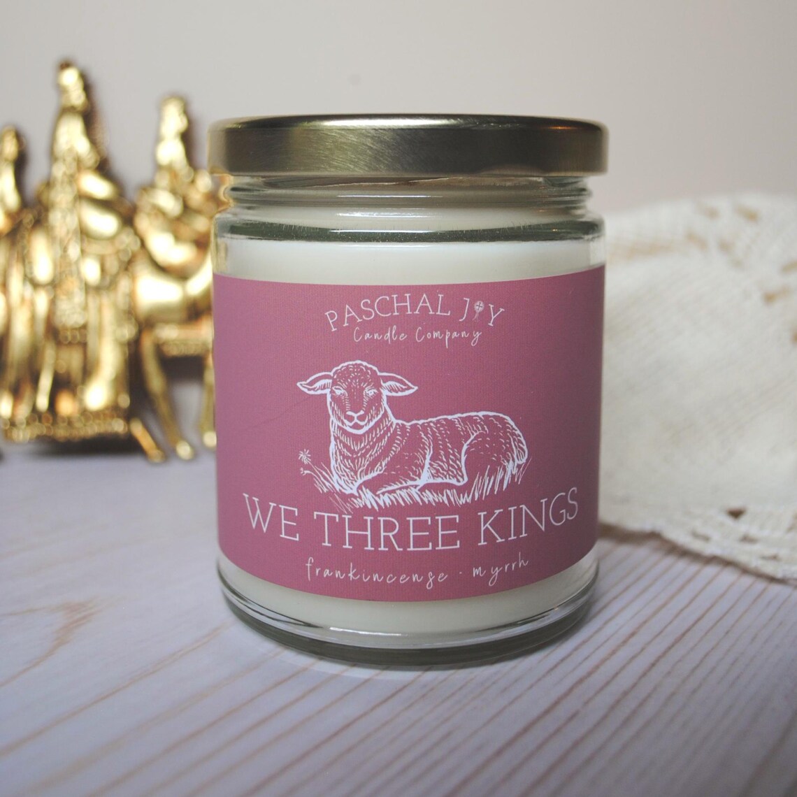 Shop Jar Candles at Paschal Joy Candle Company | Paschal Joy Candle Company